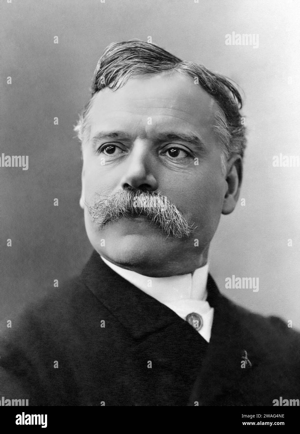 Jules Cheret. Portrait of the French painter and lithographer, Jules ...