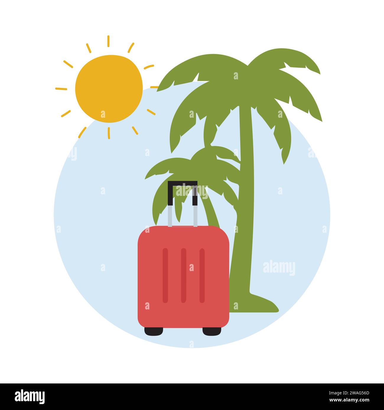 Summer holiday beach vacation theme podium with summer set beach ...