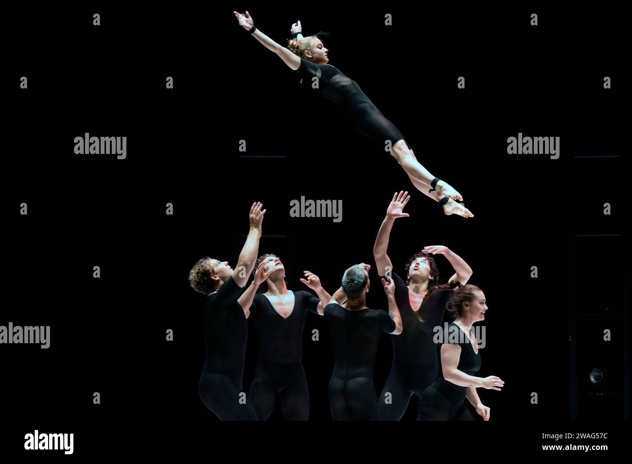 Madrid, Madrid, Spain. 4th Jan, 2024. Contemporary dance, physical ...