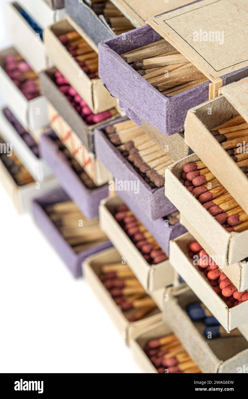 Matchboxes vintage hi-res stock photography and images - Alamy