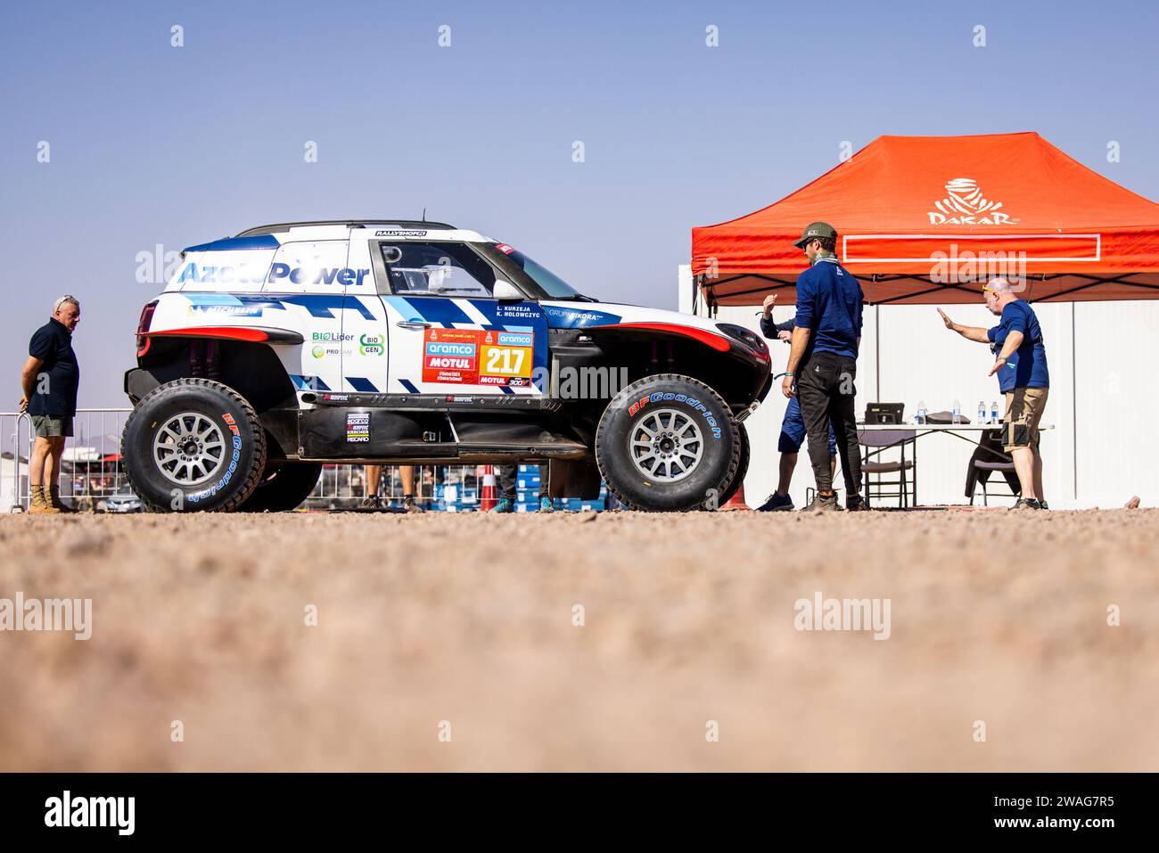 Al Ula, Arabie Saoudite. 04th Jan, 2024. 217 HOLOWCZYC Krzysztof (pol ...