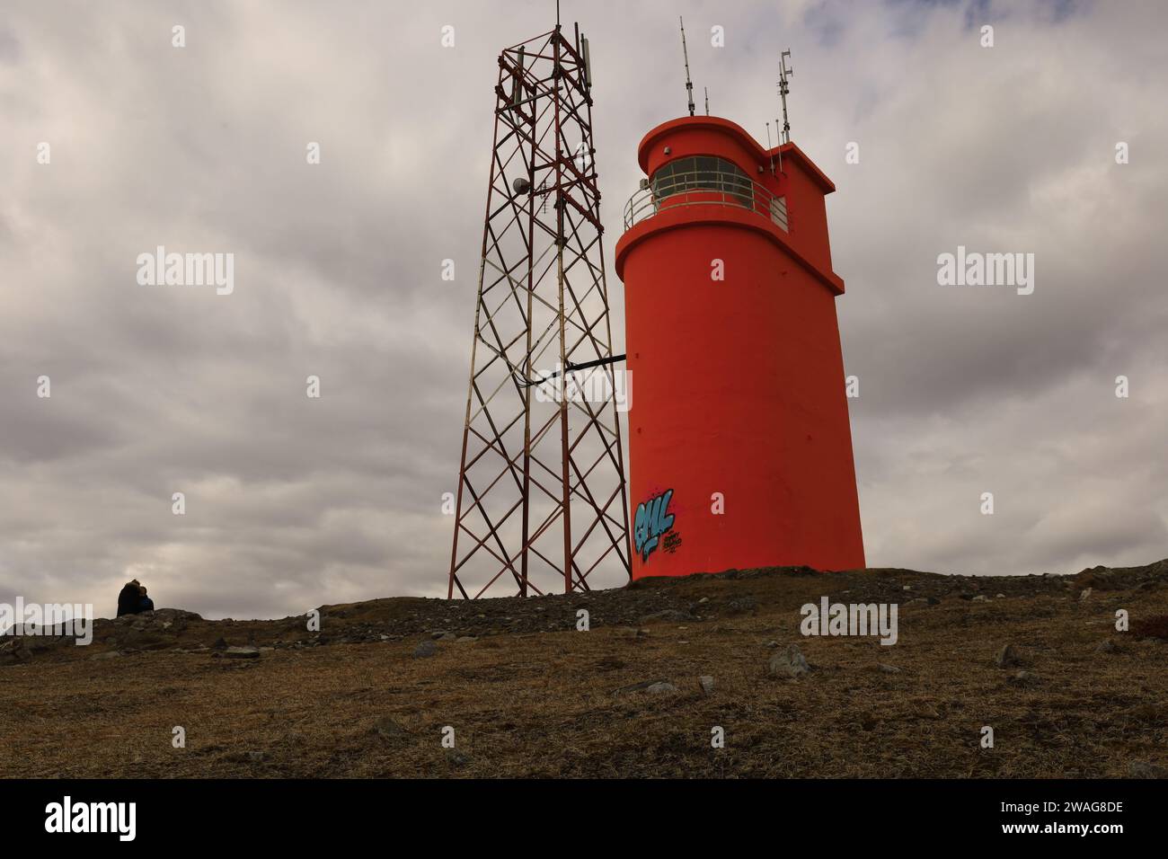 The Hvalnes Lighthouse is in the eastern region of Iceland along Route ...