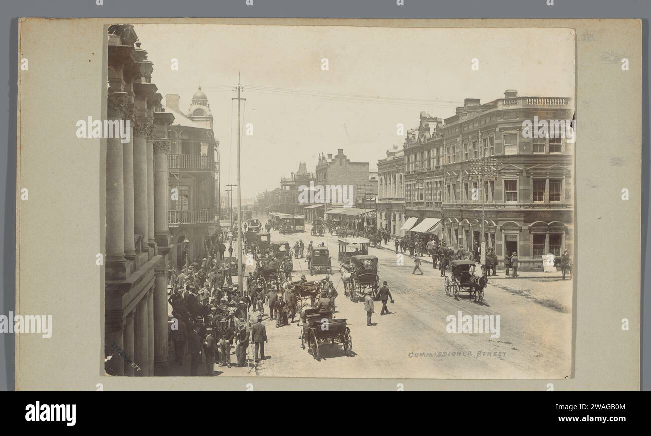Johannesburg street 1890 hi-res stock photography and images - Alamy