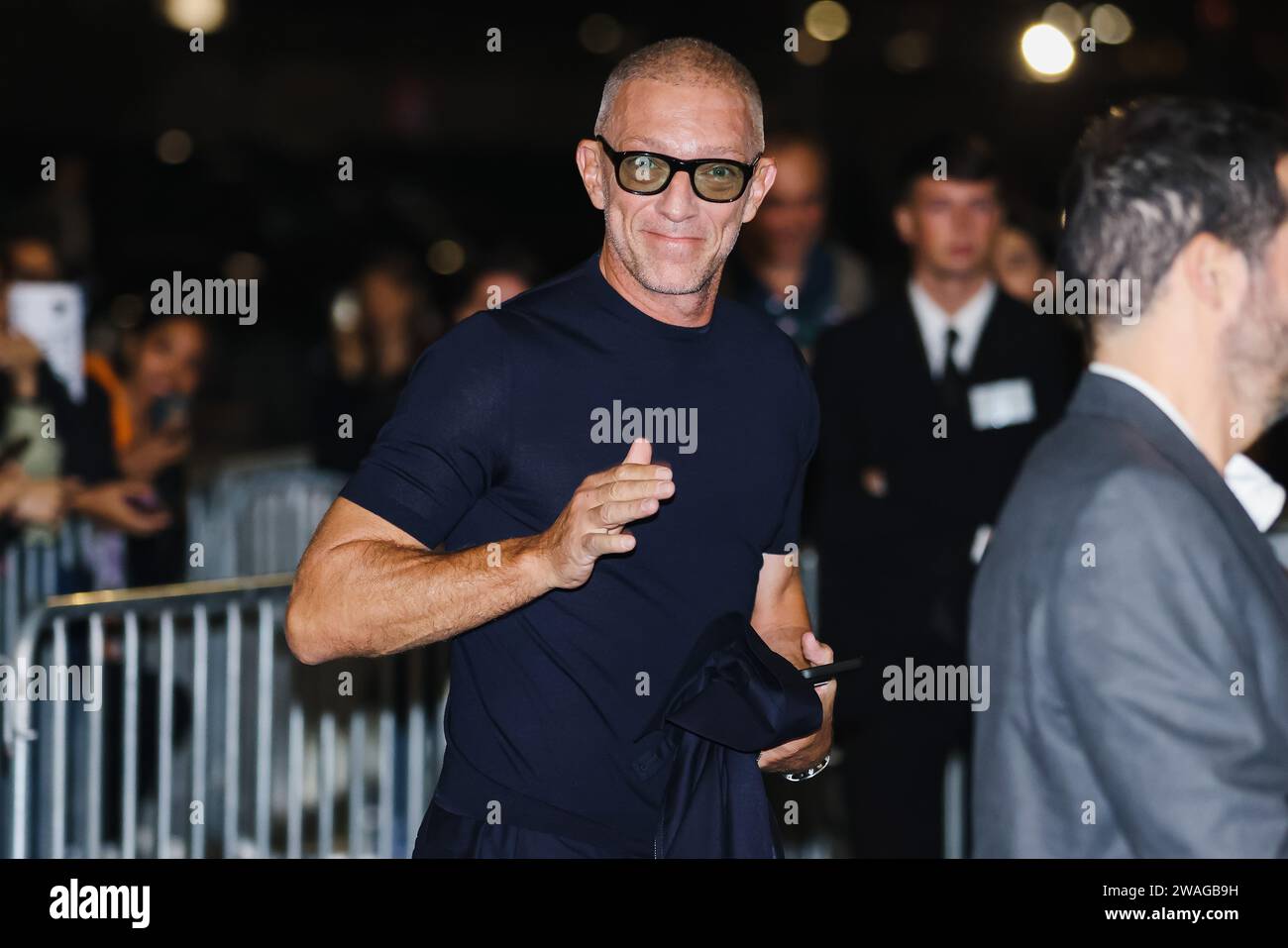 Milan, Italy. 21st Sep, 2023. Vincent Cassel is attending the Prada ...