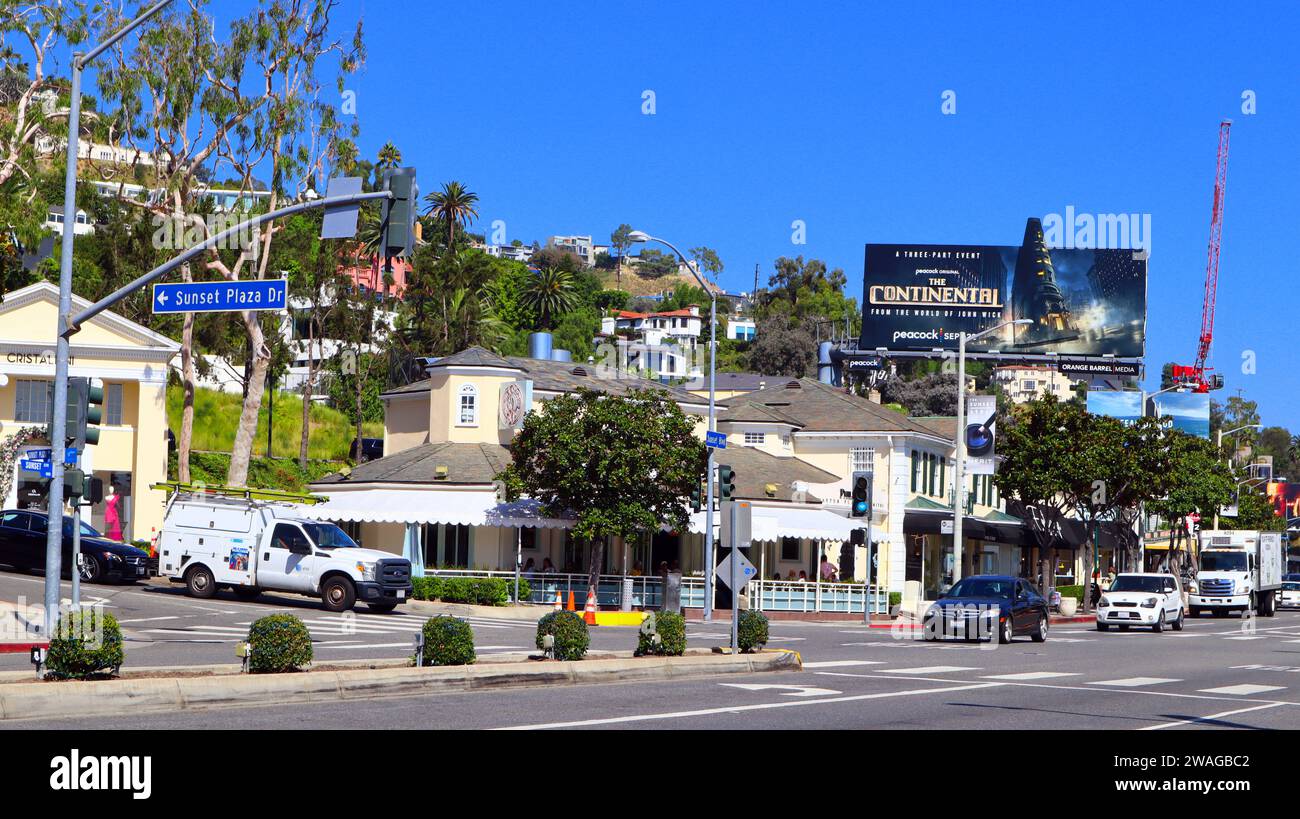 Restaurants west hollywood los angeles hi-res stock photography and ...