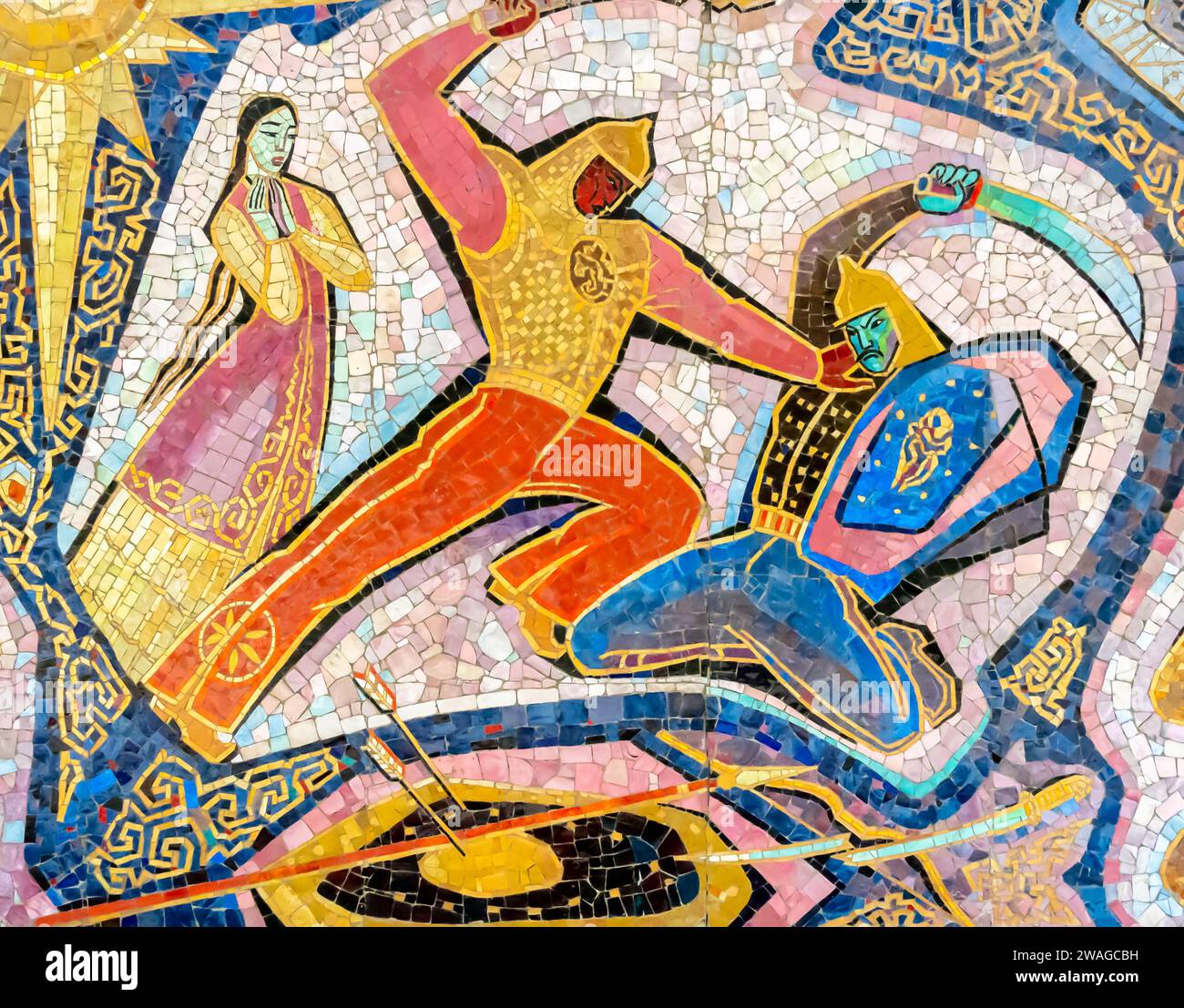 Fight fighting traditional hero heroes myth myths mythic hi-res stock ...