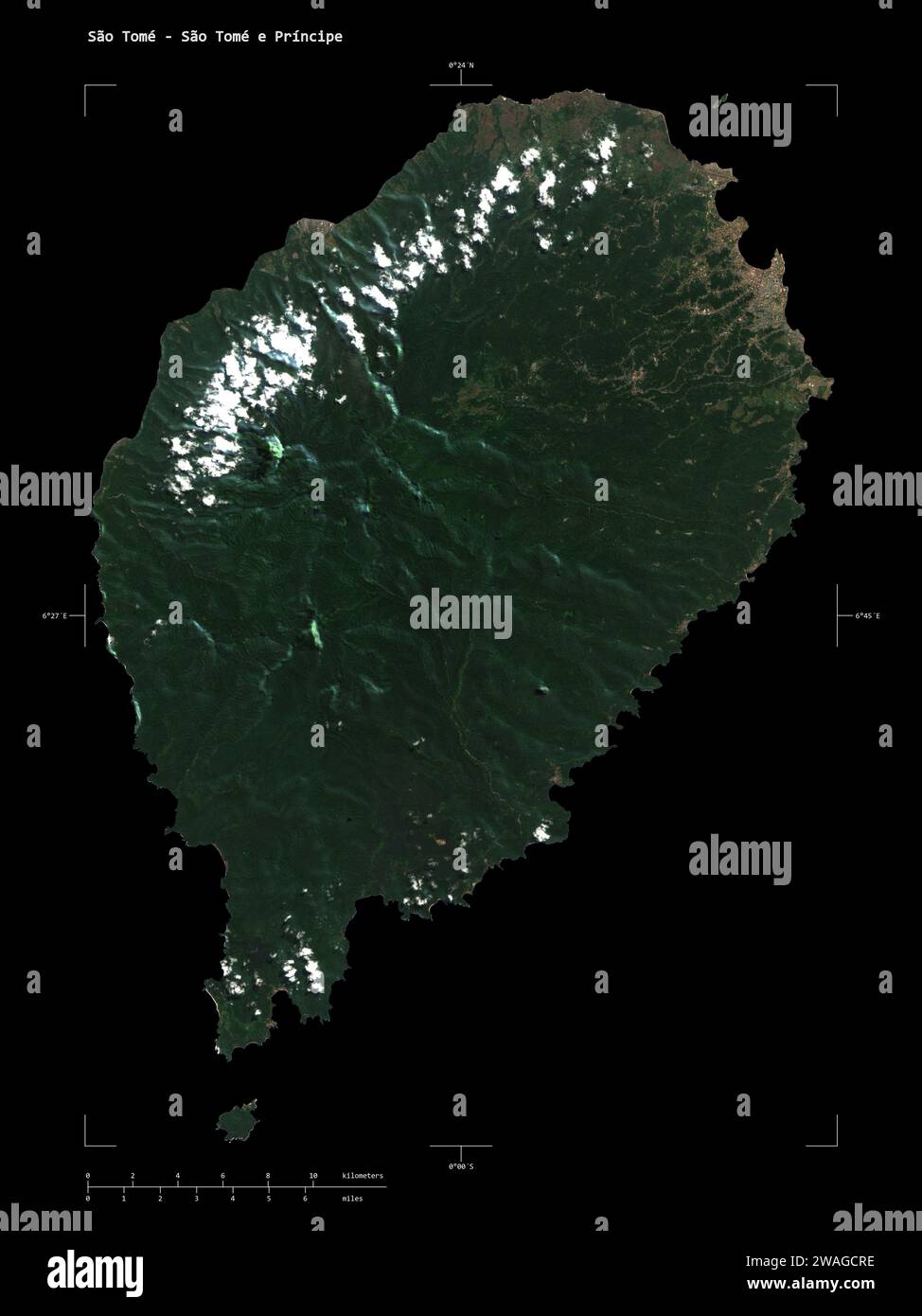 Sao tome e principe map hi-res stock photography and images - Alamy