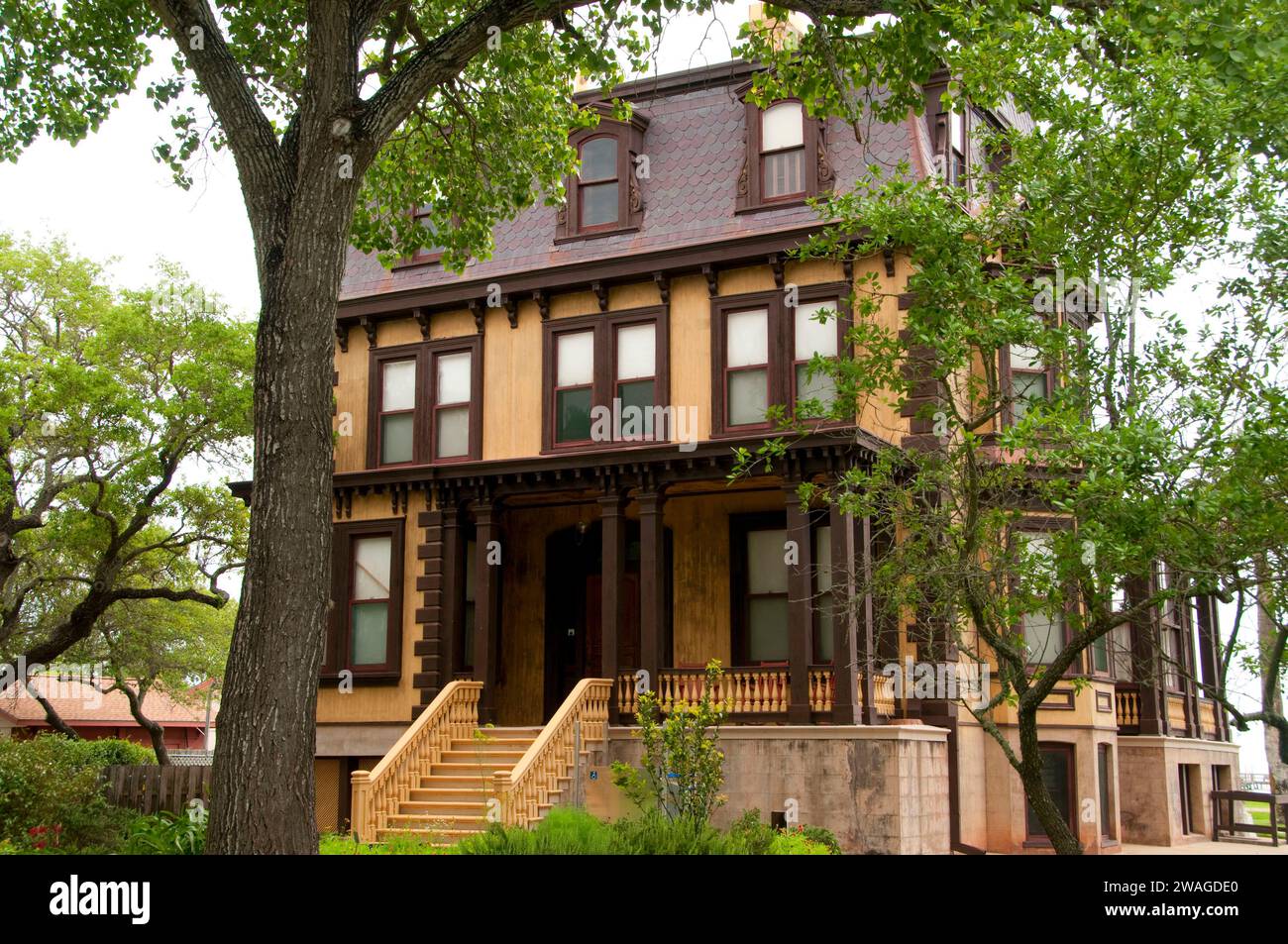 Fulton Mansion, Fulton Mansion State Historic Site, Rockport, Texas ...