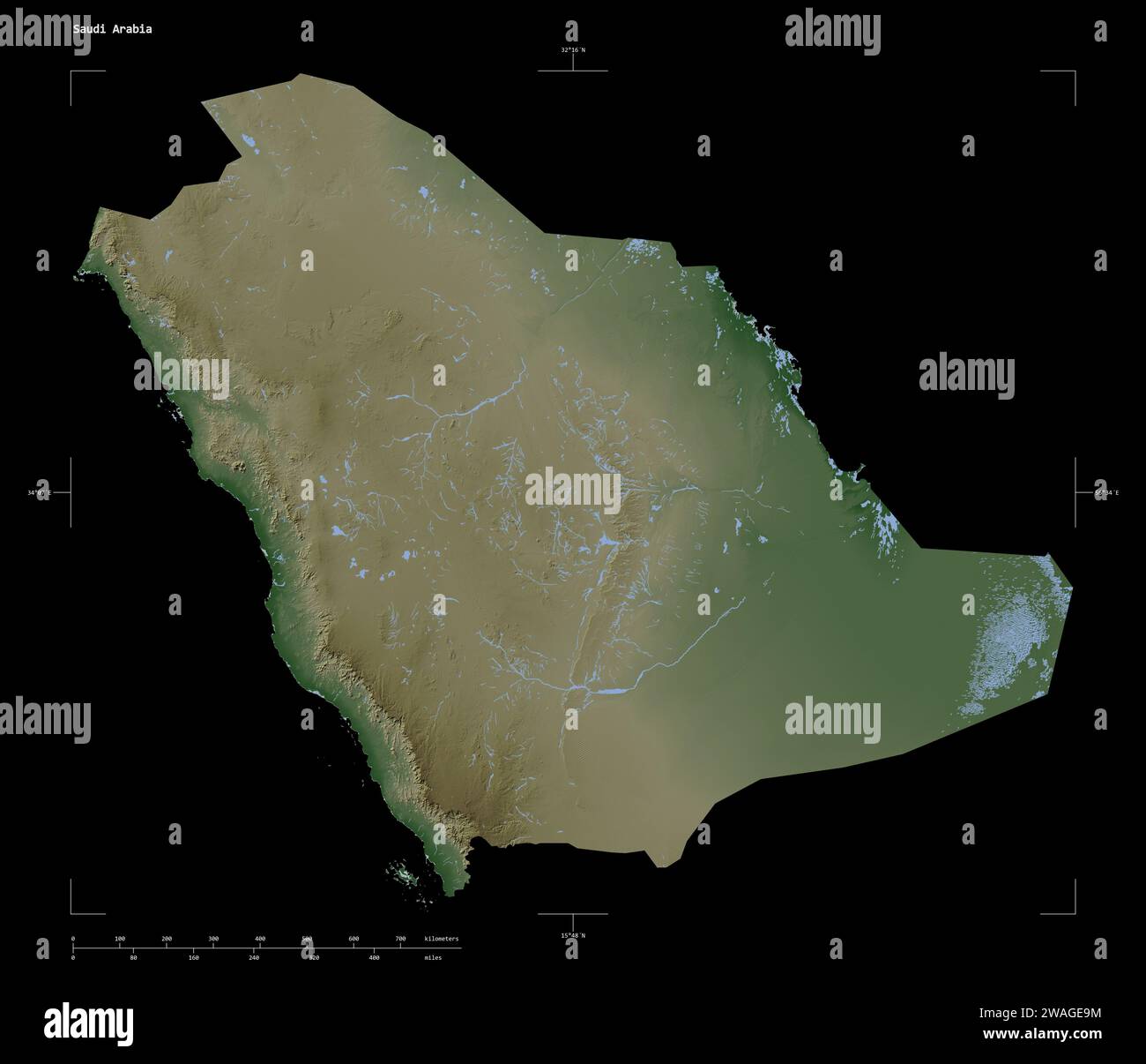 Shape of a Pale colored elevation map with lakes and rivers of the ...