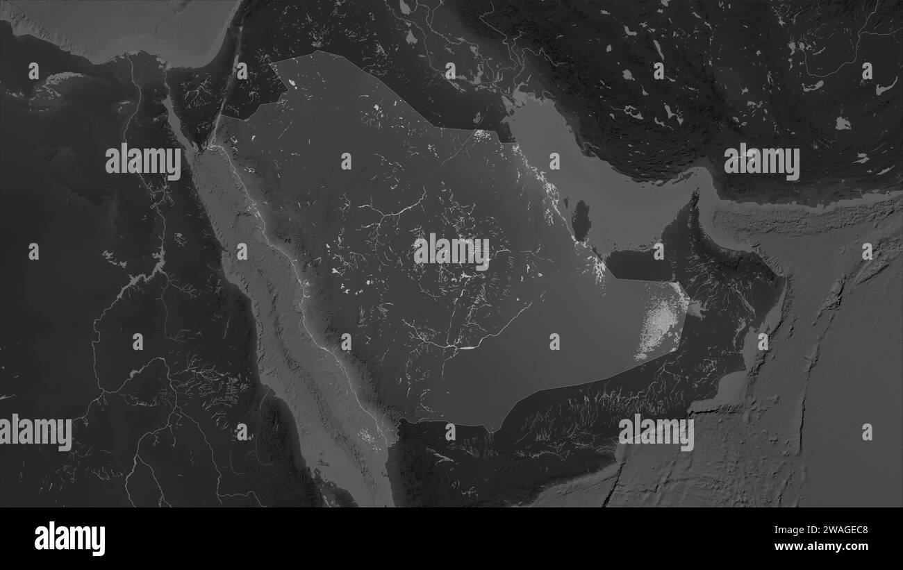 rivers map of saudi arabia
