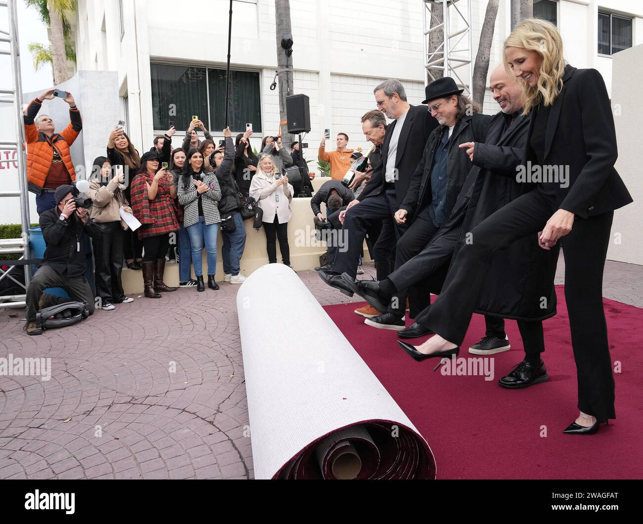 Los Angeles, USA. 04th Jan, 2024. (L-R) Barry Adelman, Ricky Kirshner ...