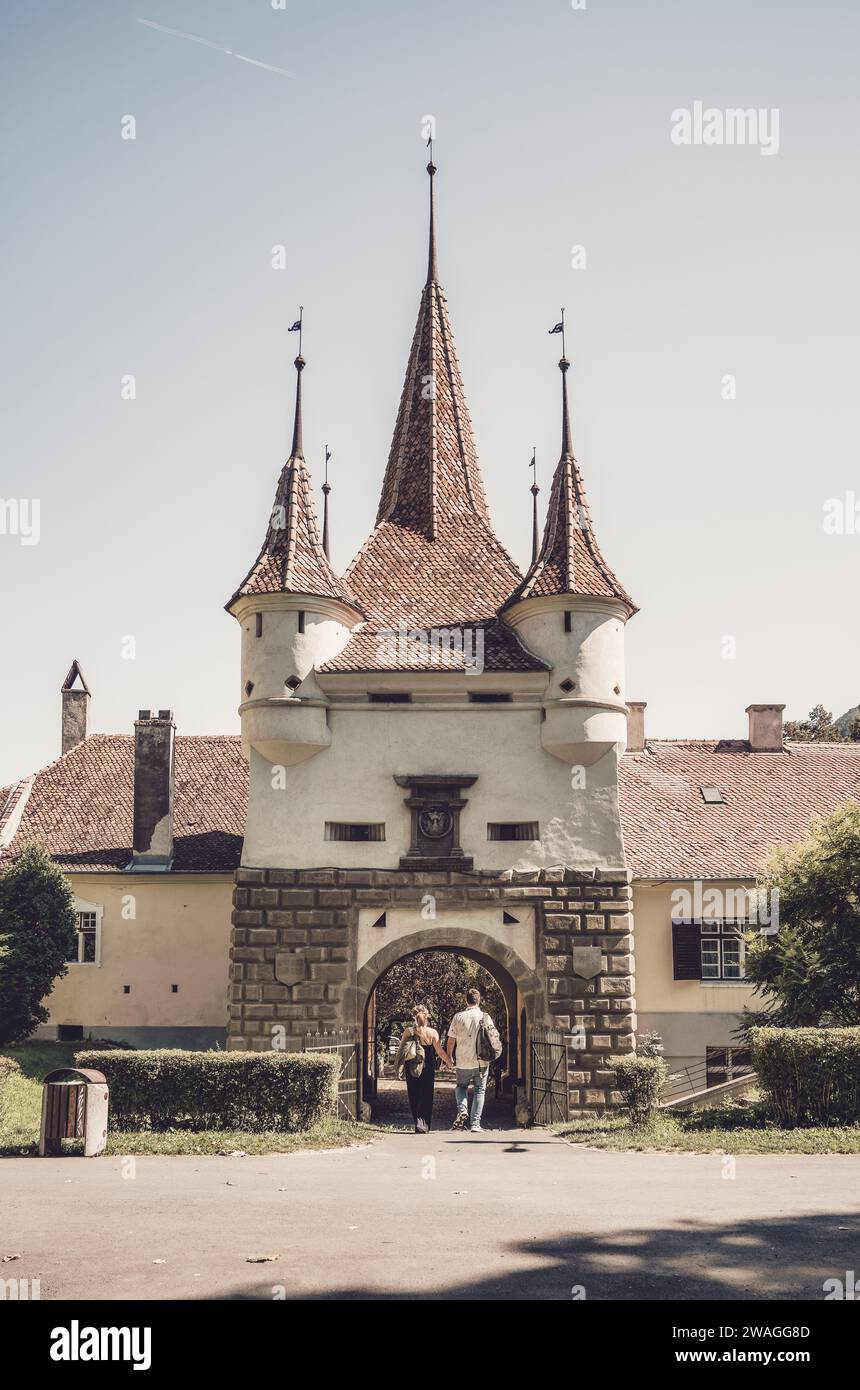 Brasov, Romania - September 02 2023: Catherine's Gate (romanian ...