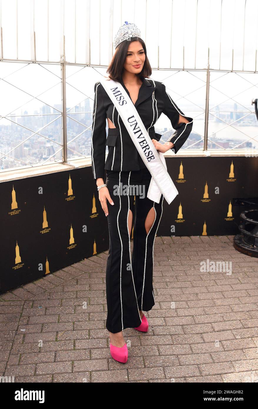 New York, NY, USA. 4th Jan, 2024. 72nd Miss Universe winner, Sheynnis ...