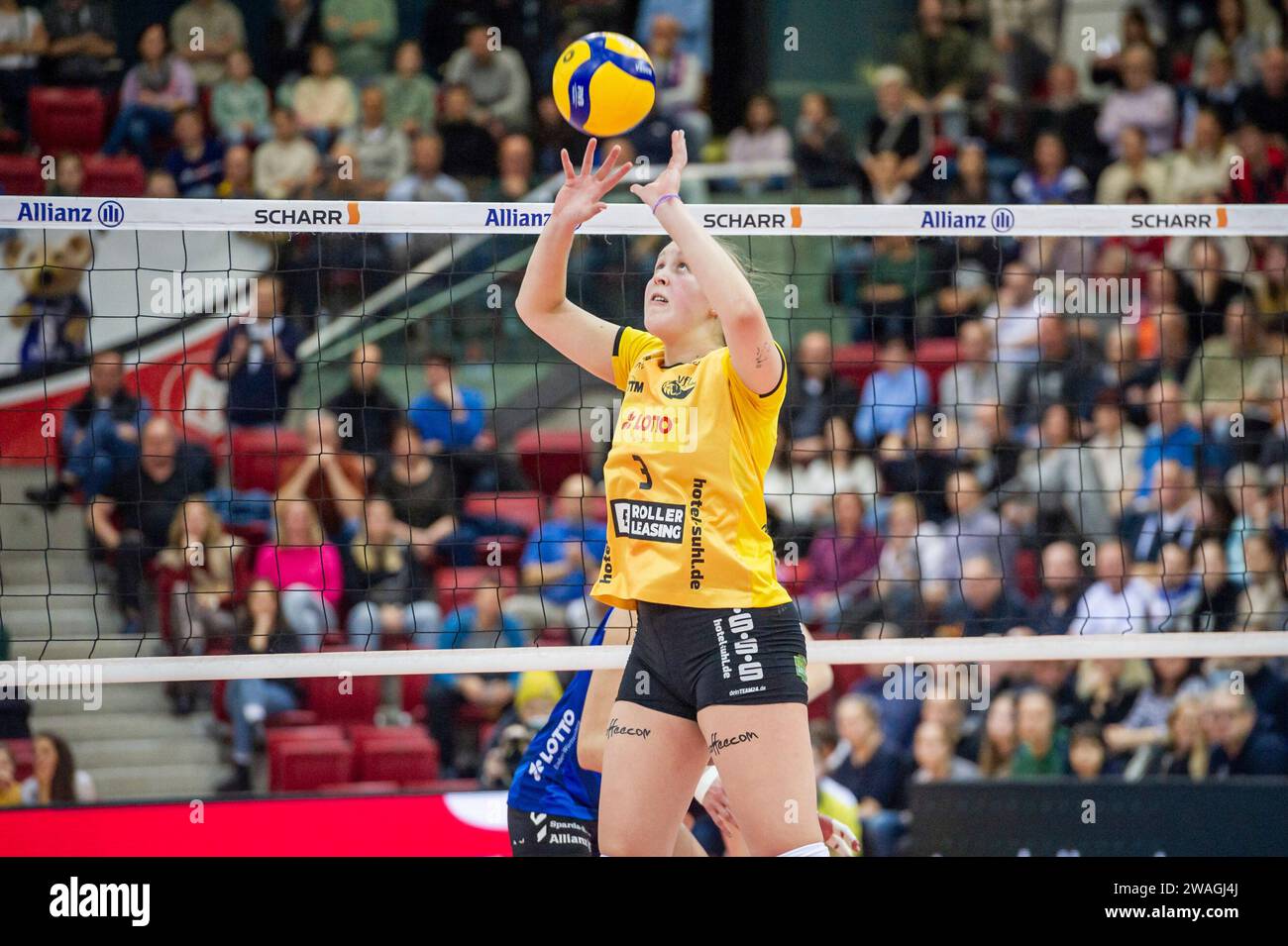 Stuttgart, Deutschland. 04th Jan, 2024. Eva Pogacar (VfB Suhl LOTTO ...