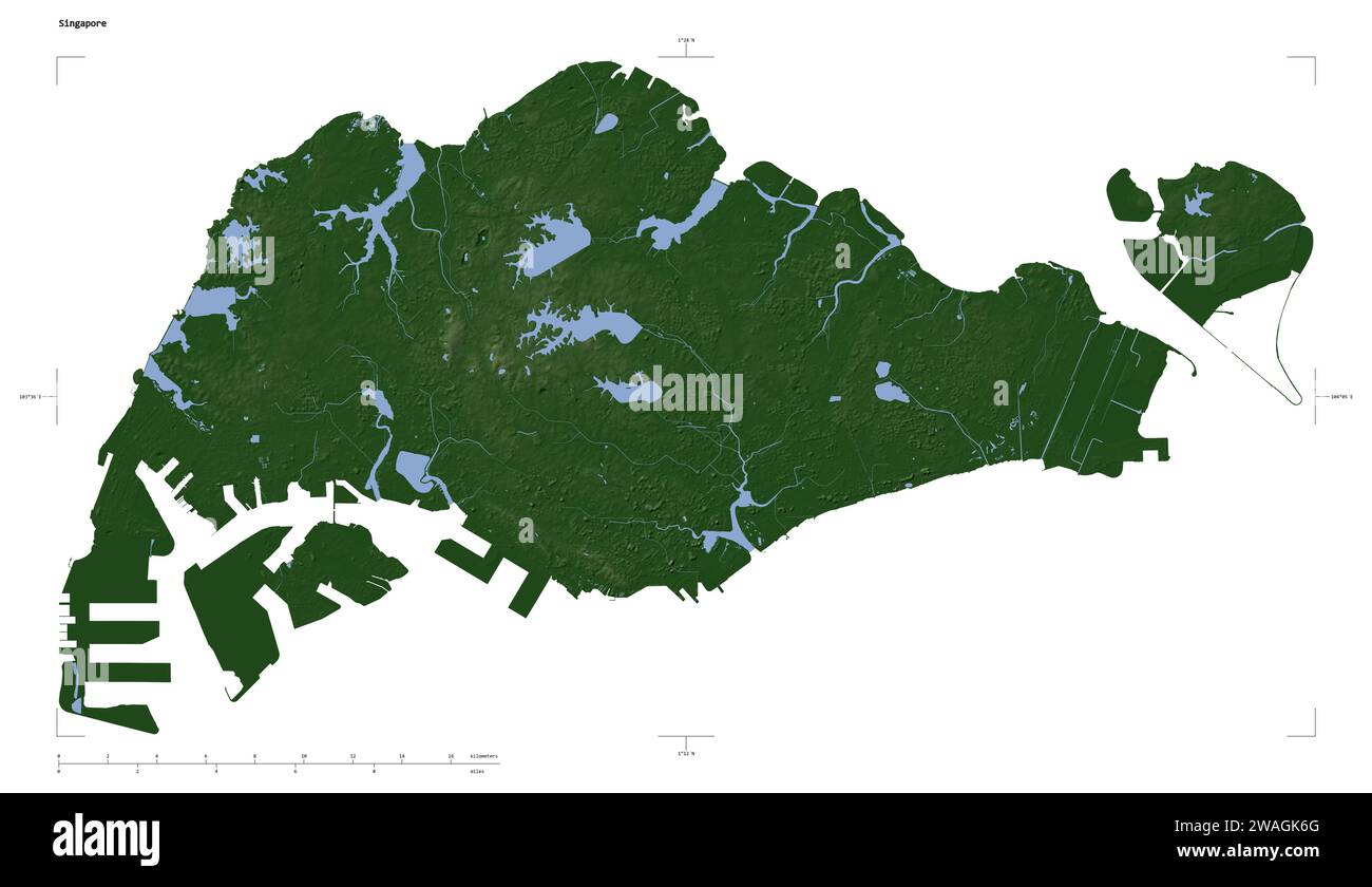 Singapore Elevation Graph Fort Serapong • Singapore, Singapore