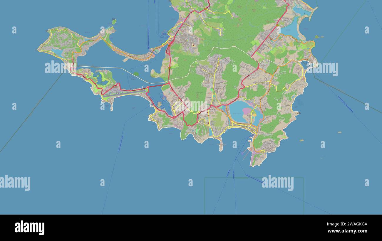 Sxm map hi-res stock photography and images - Alamy