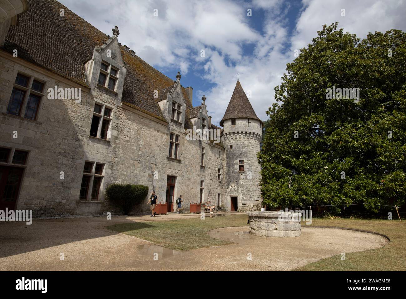 Chateau de Bridoire, is a 12th century castle in Ribagnac near to ...