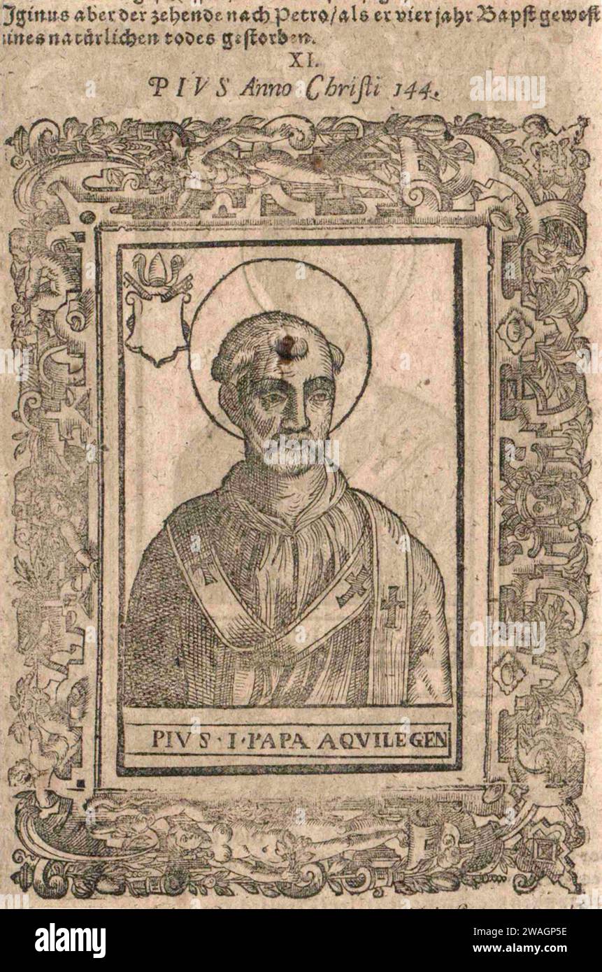 Saint pius i hi-res stock photography and images - Alamy