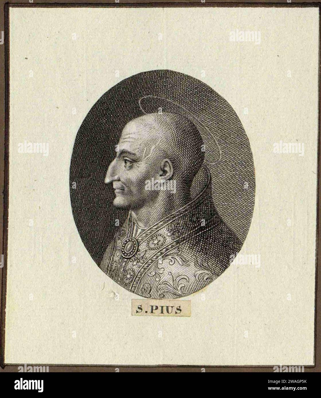Saint pius i hi-res stock photography and images - Alamy