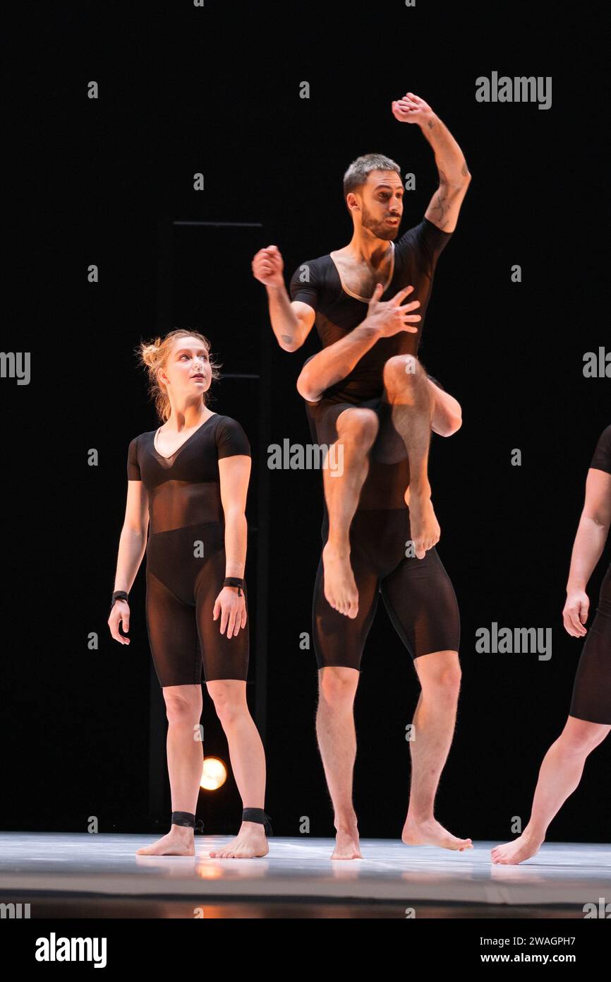 artist perform during the presentation of Humans 2.0' by the Australian ...