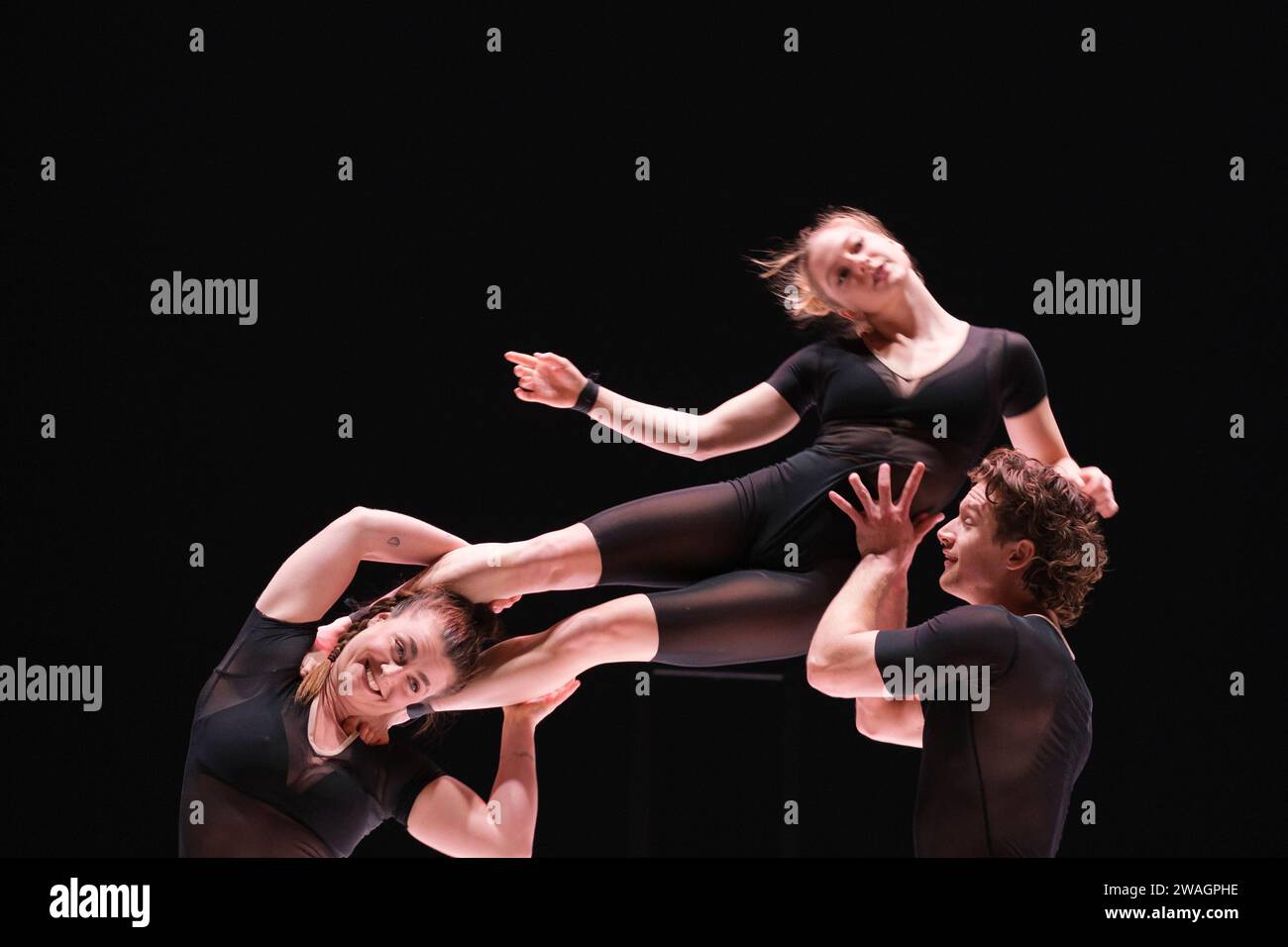 artist perform during the presentation of Humans 2.0' by the Australian ...