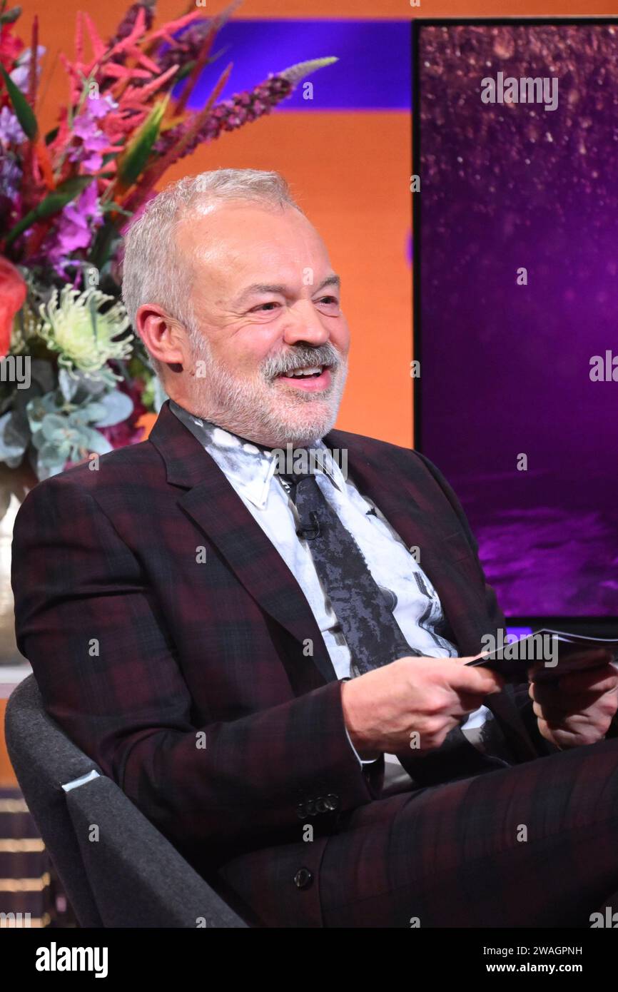 Editorial Use Only Host Graham Norton During The Filming For The Graham