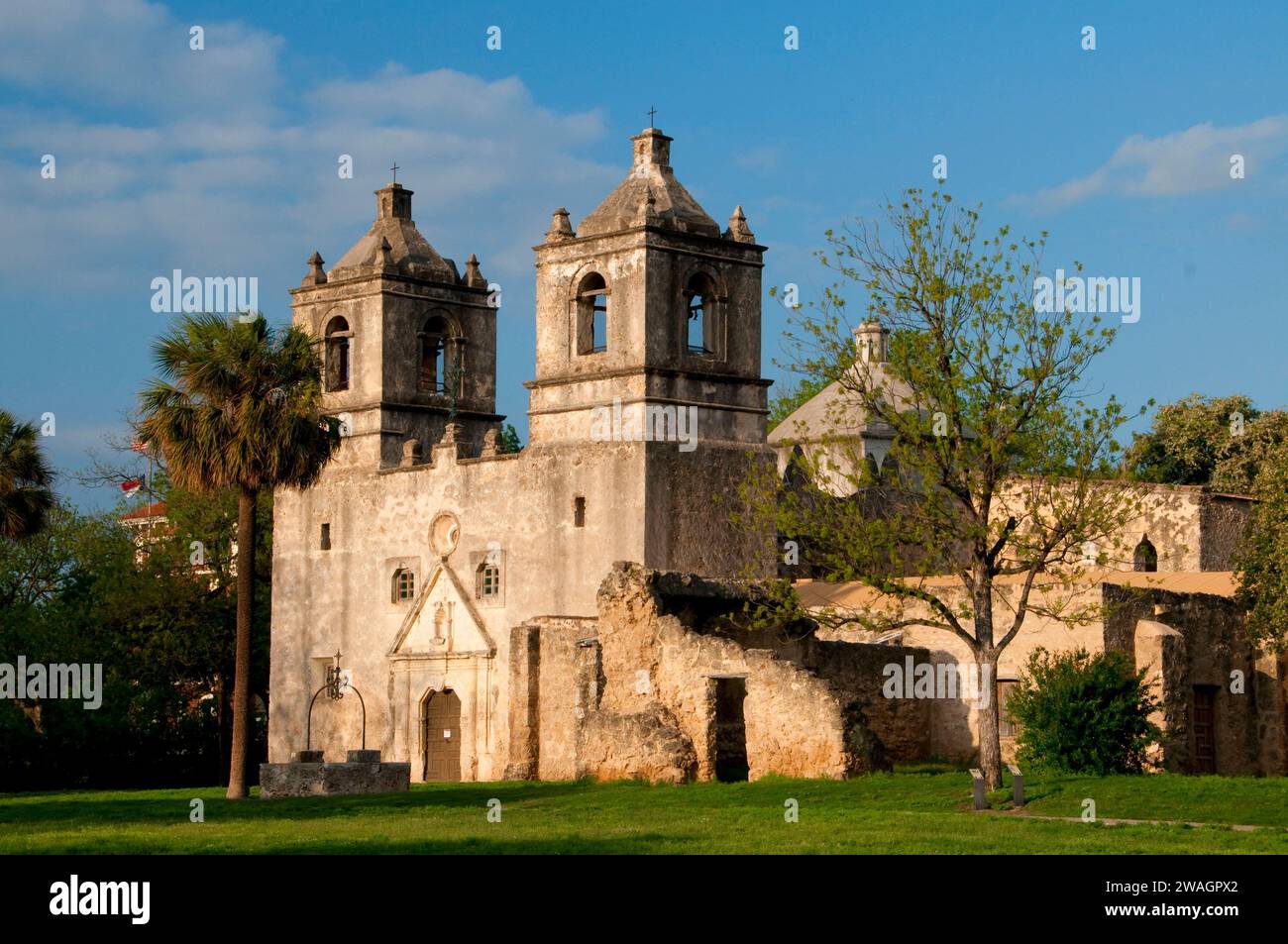 Mission Concepcion, San Antonio Missions National Historic Park, Texas ...