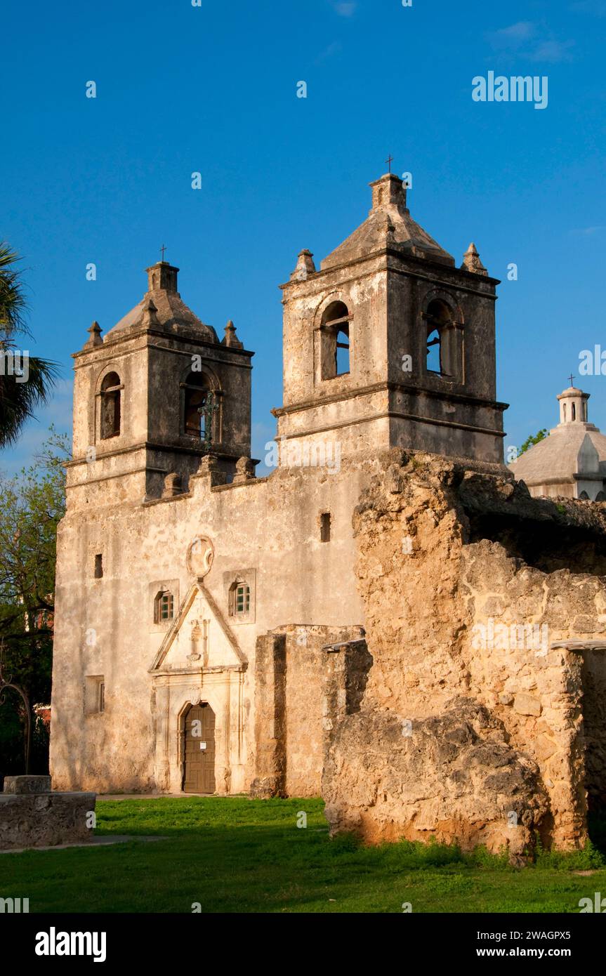 Mission Concepcion, San Antonio Missions National Historic Park, Texas ...