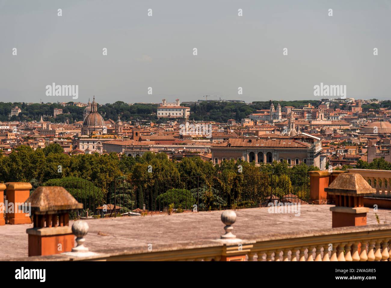 Views of Roma from Garibaldi Hill Stock Photo - Alamy