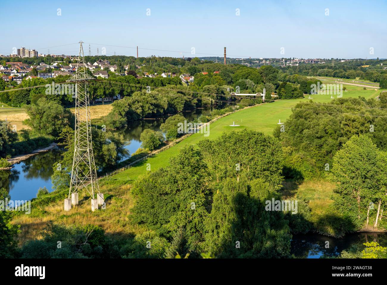 Verbundwasserwerk essen of wassergewinnung essen gmbh hi-res stock ...