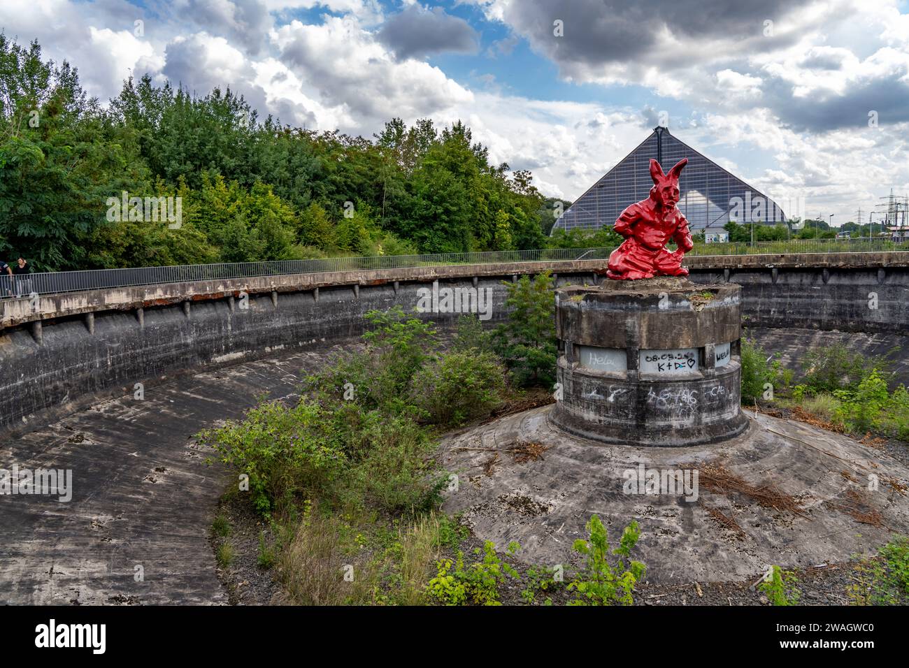 Dinslaken Site of the former Lohberg colliery, art project ...