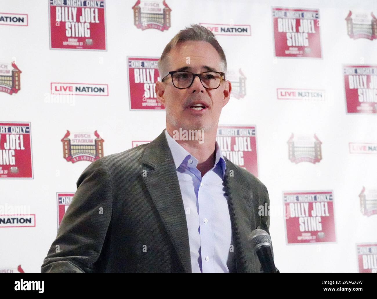 St. Louis, United States. 04th Jan, 2024. ESPN broadcaster and St ...