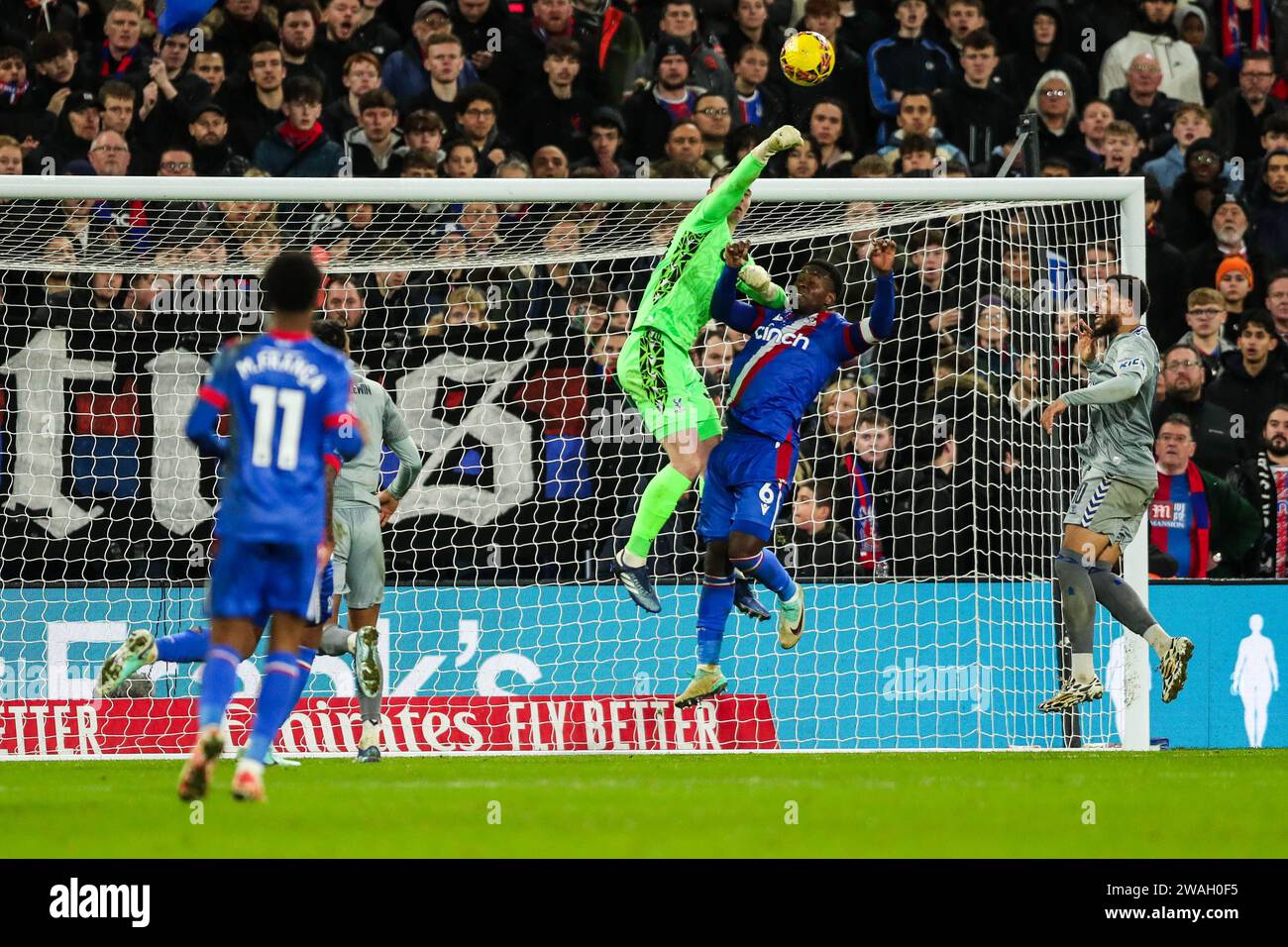 Crystal Palace goalkeeper Dean Henderson during the Crystal Palace FC v ...