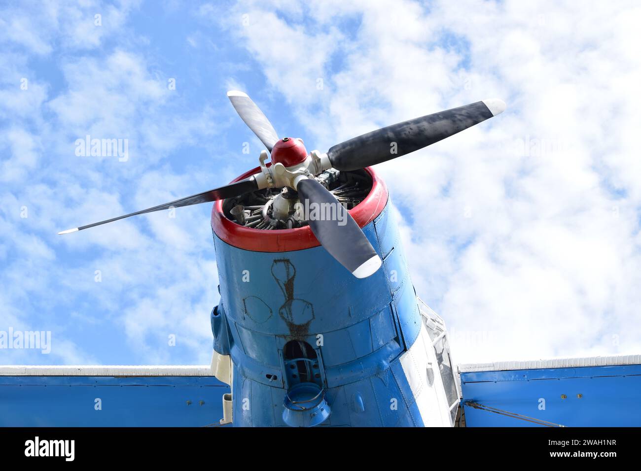 Biplane on airfield front hi-res stock photography and images - Alamy