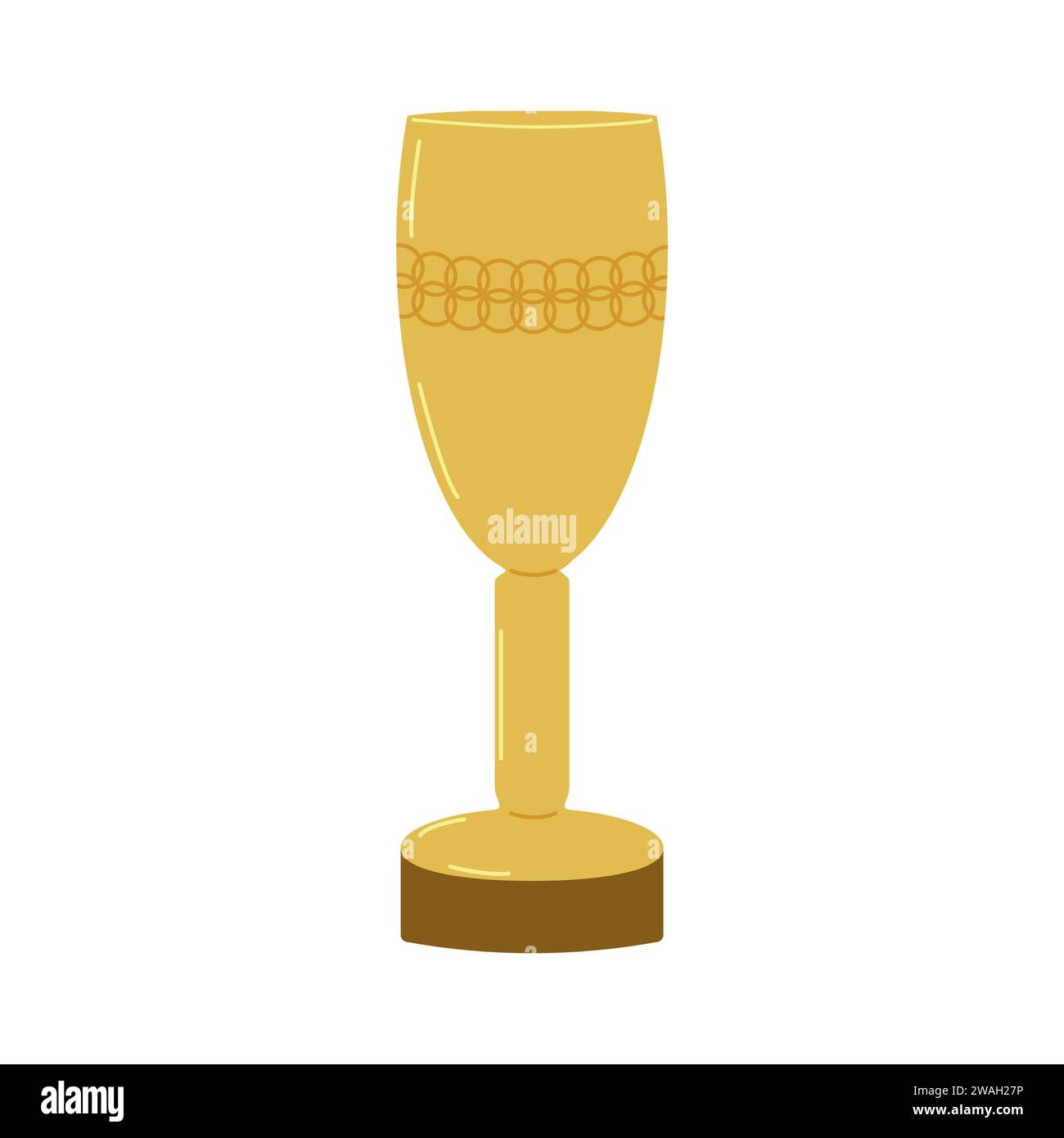 Gold Cup winner prize sports competitions games. First place. Trophy ...