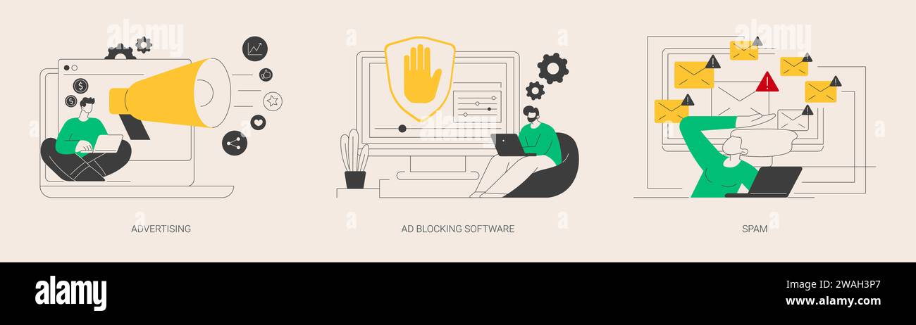 Ip blocking Stock Vector Images - Alamy