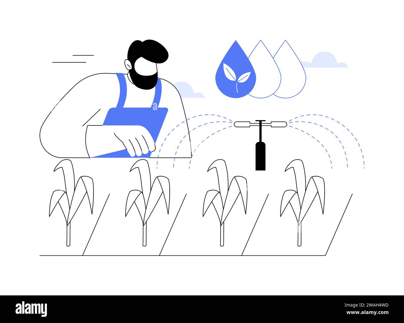 Smart irrigation systems hi-res stock photography and images - Alamy