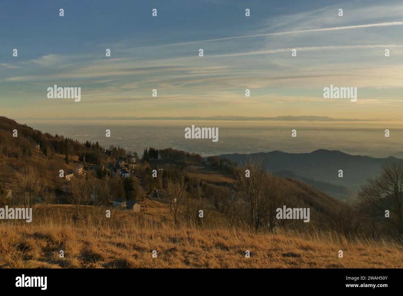 Bergamo, Italy. 05th Jan, 2024. The Po Valley is the most polluted ...