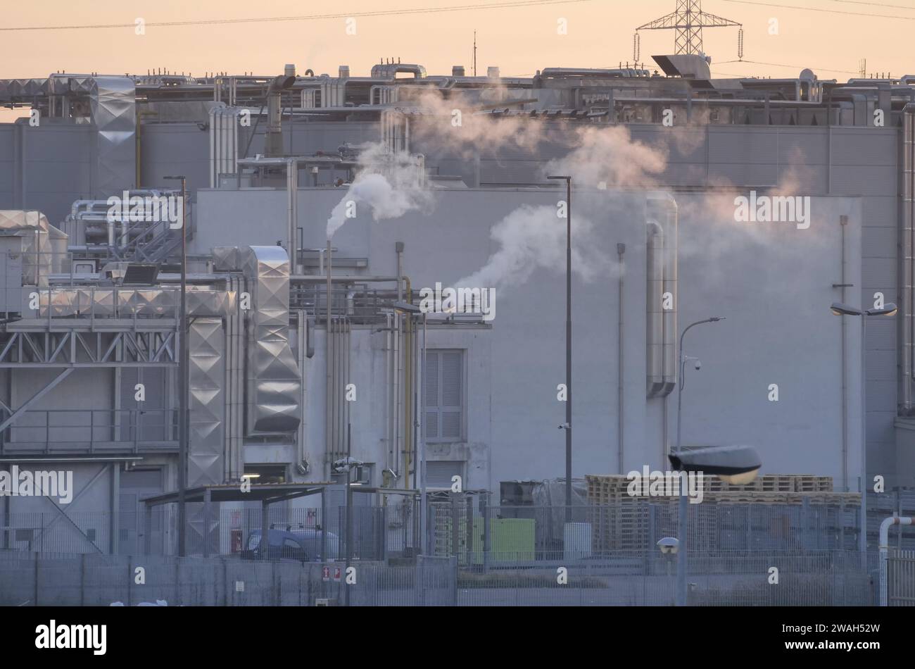 Bergamo, Italy. 05th Jan, 2024. The Po Valley is the most polluted ...