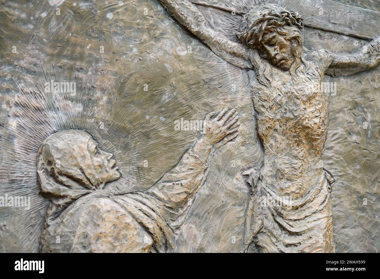 The Crucifixion of Jesus – Fifth Sorrowful Mystery of the Rosary. A ...