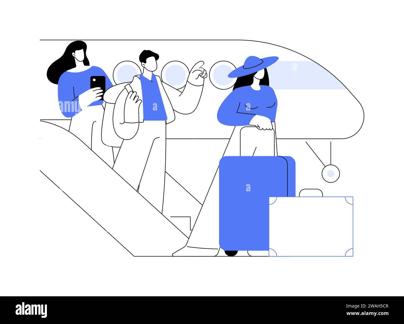 Passenger disembarkation process hi-res stock photography and images ...