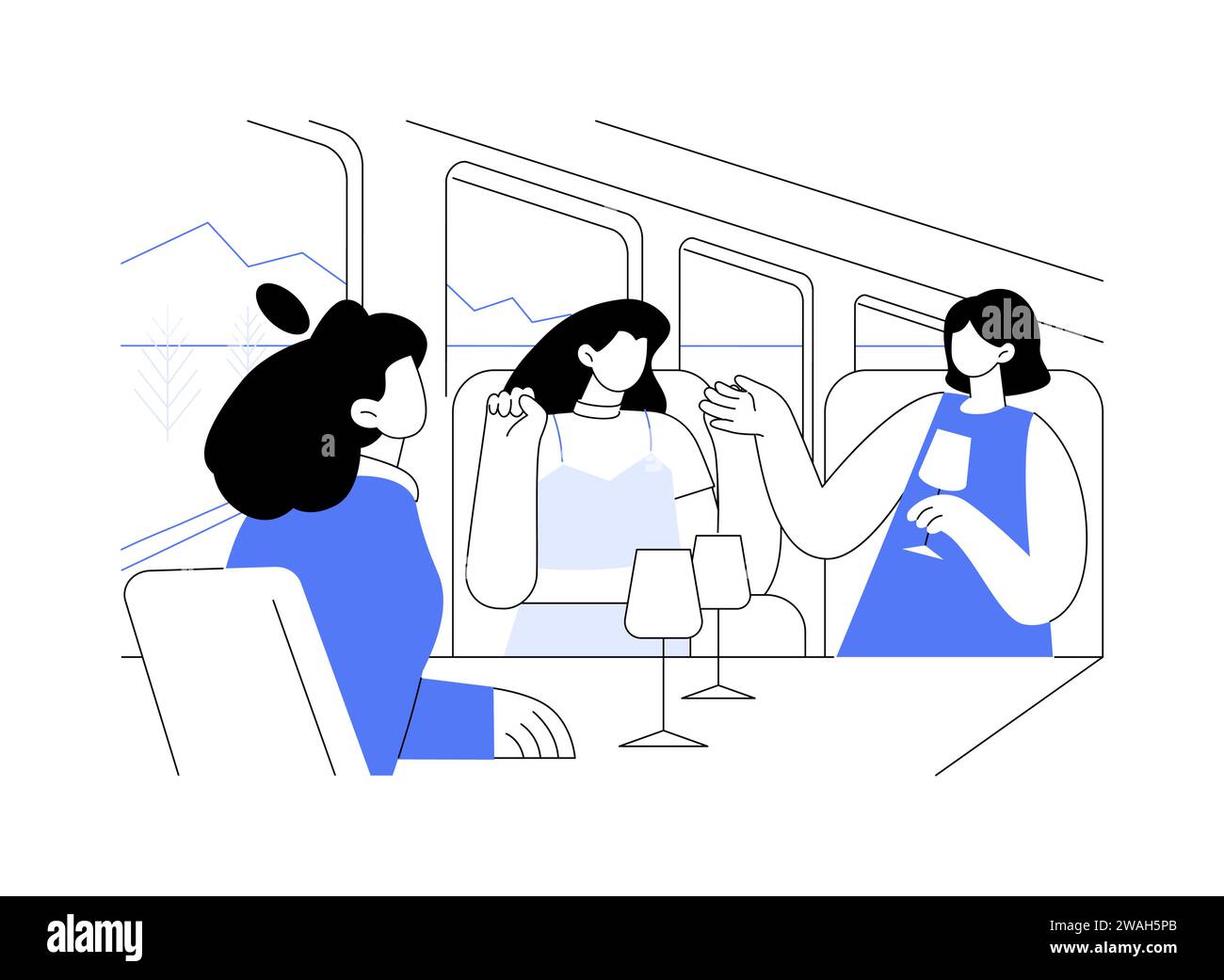 Travel on weekend abstract concept vector illustration Stock Vector ...