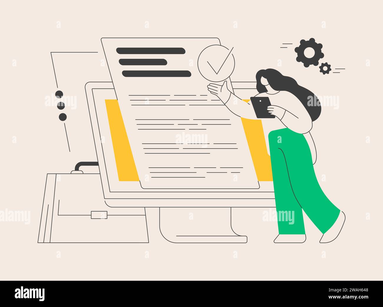 Business rule abstract concept vector illustration Stock Vector Image ...