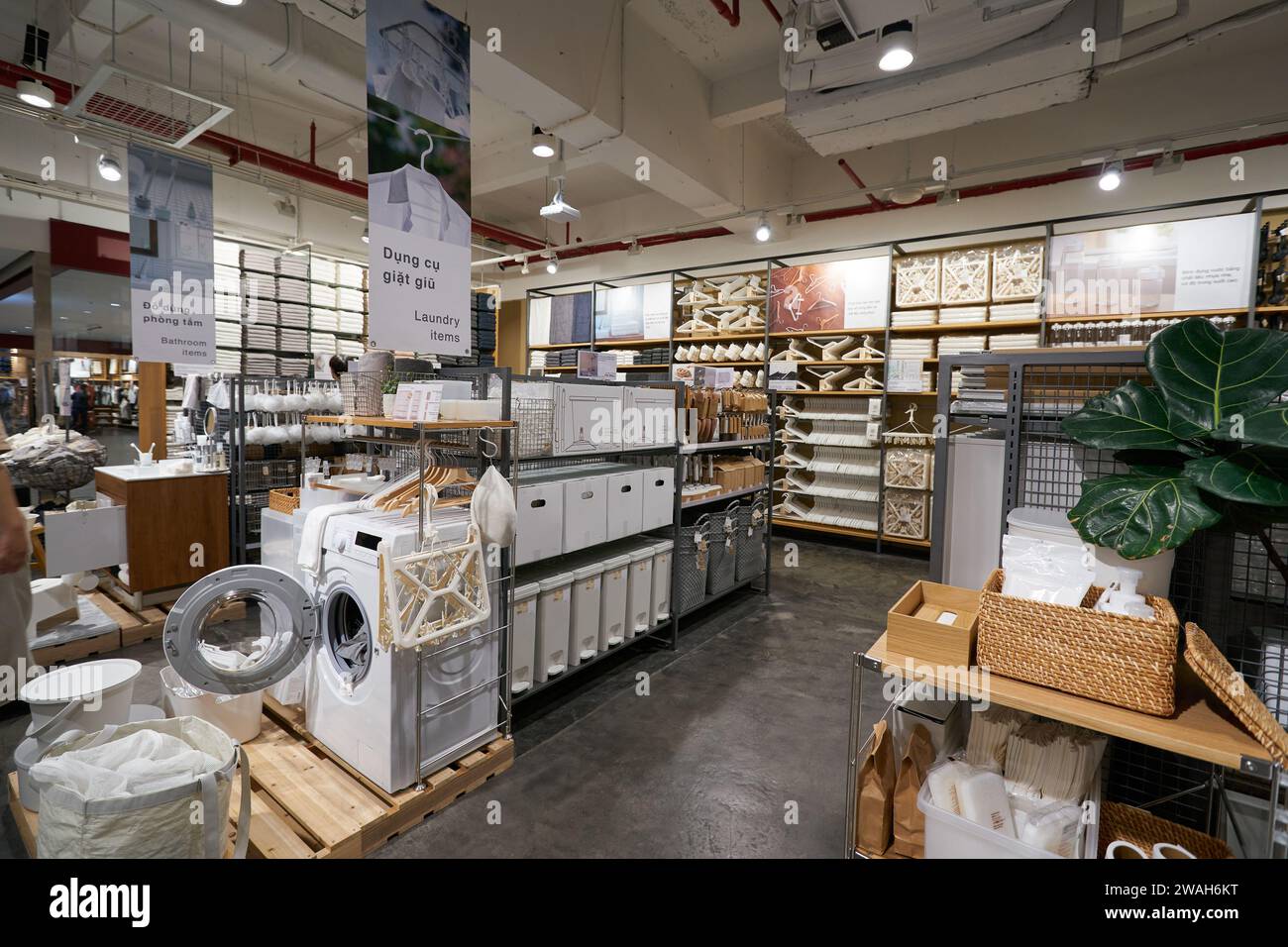 HO CHI MINH CITY, VIETNAM - MARCH 26, 2023: inside Muji store in Ho Chi ...