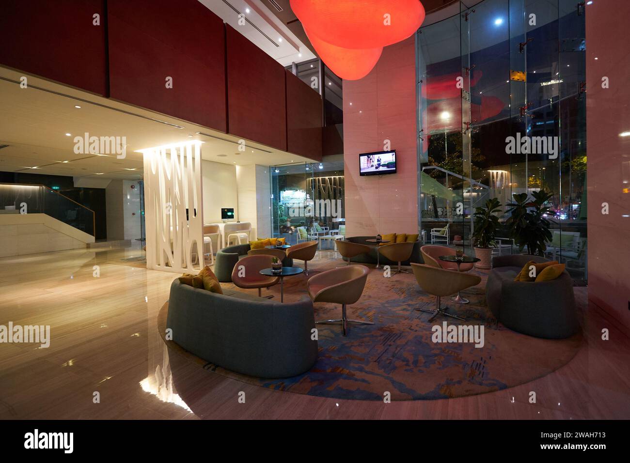 HO CHI MINH CITY, VIETNAM - MARCH 26, 2023: inside Novotel Saigon ...