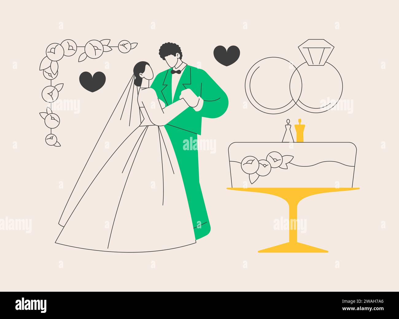 Different religions marriage hi-res stock photography and images - Alamy