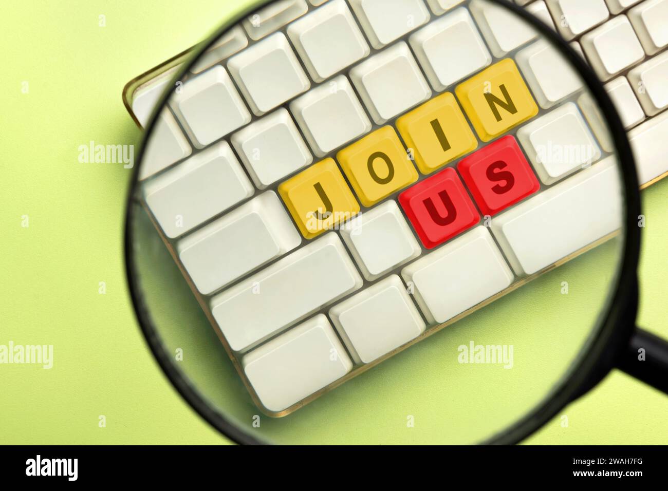 Human resources button on computer hi-res stock photography and images - Alamy