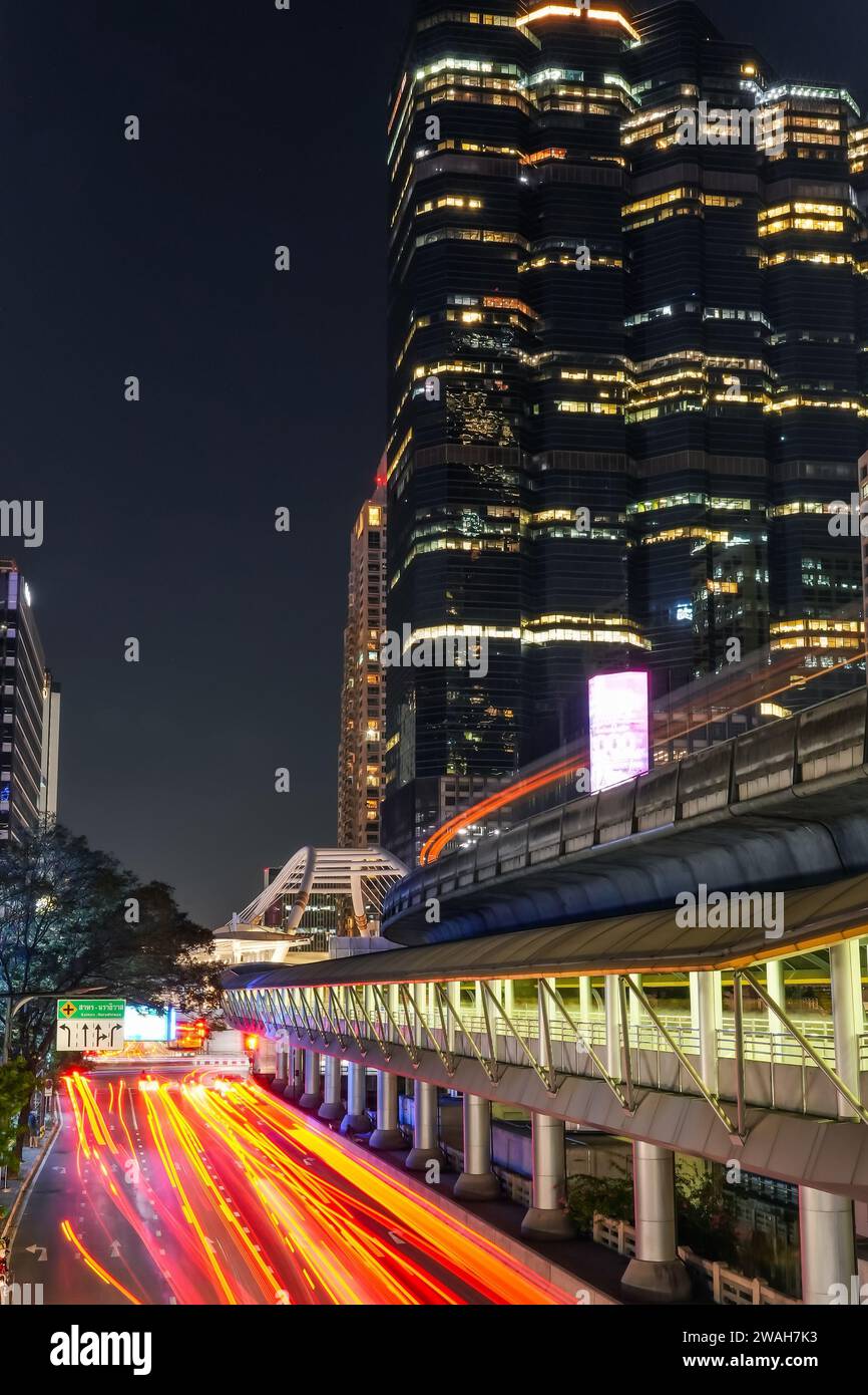 Pedestrian crossing in bangkok hi-res stock photography and images - Alamy
