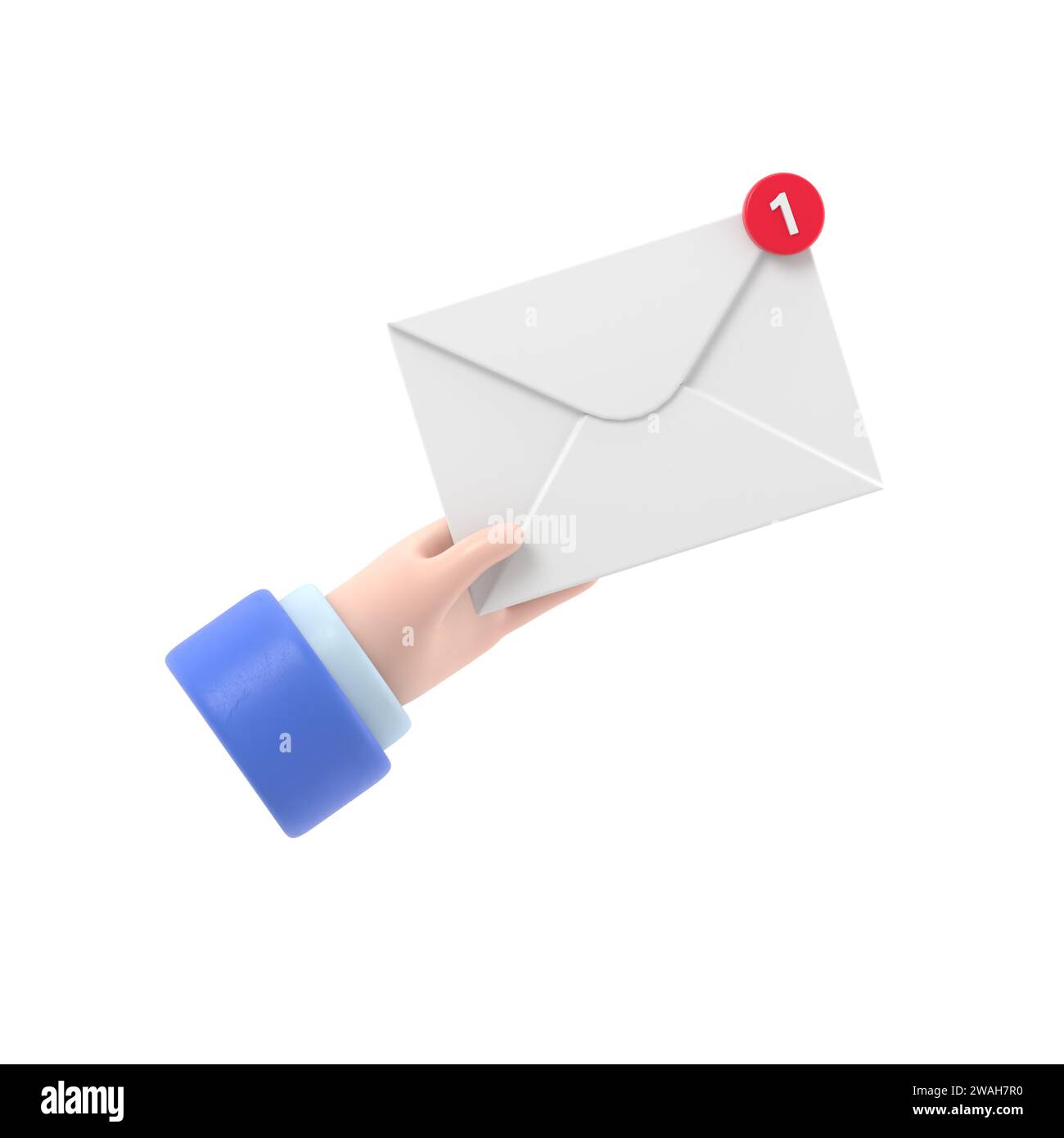 Received message concept. New,email incoming message,sms. Mail delivery ...