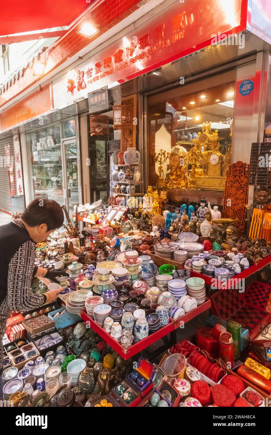 China, Hong Kong, Hong Kong Island, Soho, Hollywood Road, Cat Street ...